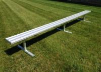 China Long Life Aluminum Sports Benches / Anti Rusting Frame Portable Aluminum Benches for sale