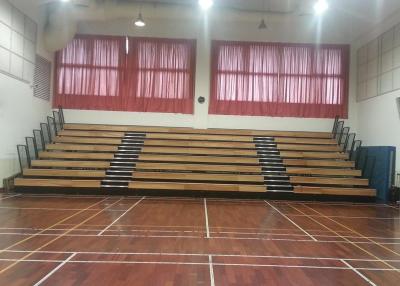 China Durable / Generous Wood Bleacher Seating , Retractable Gym Seating For Sport Hall for sale