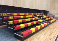 China Mental Platform Telescopic Seating Systems For Polymer Bench Low Maintenance for sale