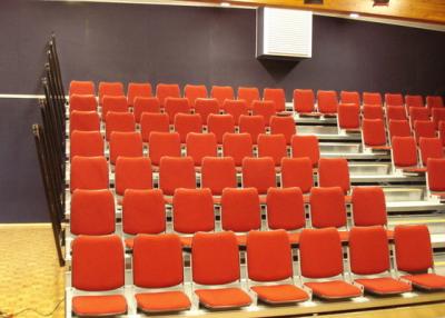China Anti Slip Plywood Retractable Platform System With Padded Seat Base / Backrest for sale