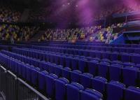 China Upholstered Telescopic Seating Systems For Theater / Auditorium / Cinema for sale