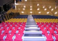 China Superior Comfort Retractable Auditorium Seating With Greater Flexibility for sale