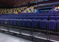 China Multi - Purpose Retractable Grandstands Venue Use Seating With Armrests for sale