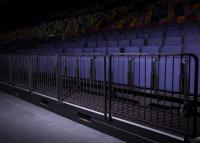 China Upholstered Elevated Modular Grandstands Front Rails For Arts Performance for sale