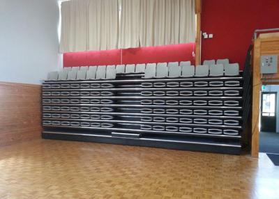 China Folding Retractable Grandstands Customized Stair Width For Sport Venues for sale
