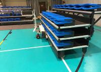 China Portable Telescopic Seating Systems Foldable Seat Blow - Molded For Different Events for sale