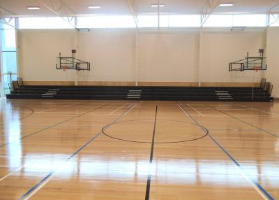 China Sports Telescopic Tribunes Number Plates Provided With HDPE Polymer Bench for sale
