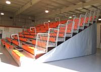 China Available Color Telescopic Seating Systems Steel Frame With Powder Coating for sale