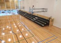 China Multisports Telescopic Modular Grandstands, Retractable Spectator Seating Durable for sale