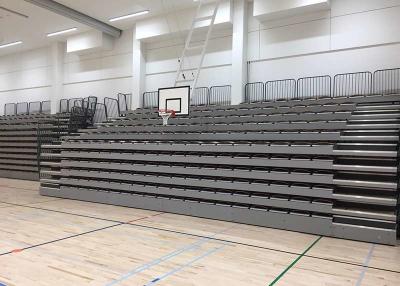 China Smart Telescopic Tribunes High Density Polyethylene With Blow Moulded Constructed Seat for sale