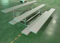 China Portable Bleachers Temporary Spectator Stands Moveable With Single Footboard for sale