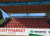 China UV Resistant Spectator Fixed Seating Systems Bondi Seat 420mm Width For Grandstands for sale