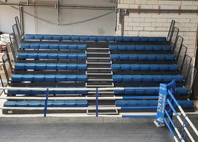 China Indoor Gym polyethylene Echo Seating Retractable Grandstands for sale