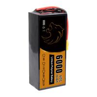 China 6S 22.2V 6000mAh 35C for UAV Drone LIPO Battery XT60/XT90-S/EC5/EC3/Deans Etc. Connector Type for sale