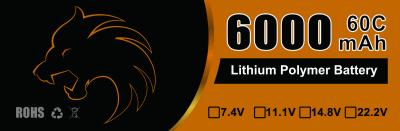China 6000mAh Lipo Battery High-Performance Drone Battery Units for Agricultural Drones for sale
