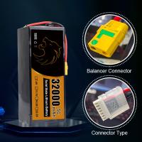 China FPV drone battery 22.2V Solid State Drone Batteries with 5-10C Discharge Rate for sale