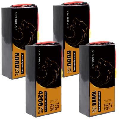 China Black/Red/Blue Etc. Case Color Drone Battery Units with 22.2V Voltage for sale