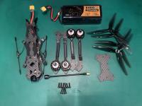 China Remote Control FPV Drone Kit 10-13 Inch with Caddx Camera and Foxeer Reaper VTX Image Transmission Frequency 915M or 750M for sale