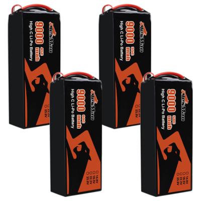China 6S 22.2V lipo battery Klesman 9000mAh UAV drone batteries battery fpv xt30 for sale