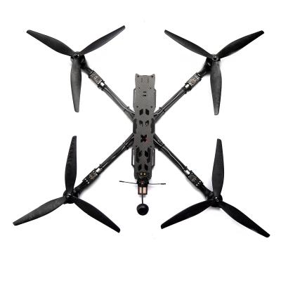 China FPV Kit 13inch 5.8G 3W VTX 915ELRS VRX Heavy Payload Race FPV Drone GPS Flight Mode 45 Minutes Airborne Time for sale