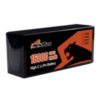 China KlesMan FPV Drone 16000mAh 6S 25C Drone Lipo Battery with 800 Times Cycle Life for sale