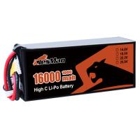 China KlesMan FPV Drone 16000mAh 6S 25C Drone Lipo Battery with 800 Times Cycle Life for sale