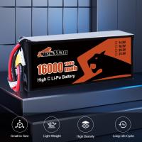 China KlesMan FPV Drone 16000mAh 6S 25C Drone Lipo Battery with 800 Times Cycle Life for sale