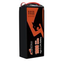 China Lipo Battery 6S 10000 MAh 22.2V with High Capacity and XT60 Connector Type for 10inch FPV RC Drone for sale