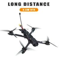 China Long Range Camera Heavy Payload Racing Drone 7 10 Klesman 7inch 10inch 13Inch FPV W/h VTX 1.6-10W VRX 100-750Mhz TI/IR Drone for sale