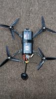 China 7 Inch Balck RC Racing FPV Drone with 2Kg Payload Weight and 5.8G 3W VTX 1.2G ELRS 915 Night Vision Camera Kits for sale