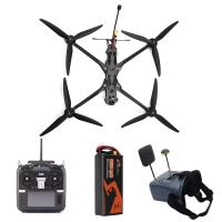 China 10 Inch FPV Drone with 2 Antennas 2.5kg Payload 45mins Airborne Time BL F405 42688P Stack for sale