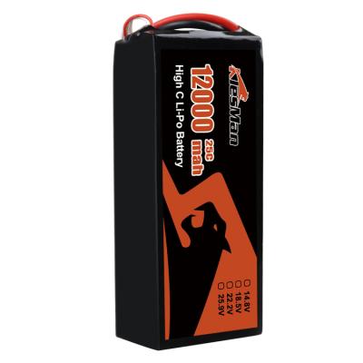 China FPV Lipo Battery 6S 22.2V 12000mAh lithium-ion polymer battery for Racing FPV 10 13 15inch Drone  battery for sale