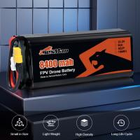 China fpv drone  batteries 6S2P Li-ion Battery Pack 8400mAh for 7inch 10inch FPV Drones for sale