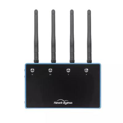China Hawkeye Four Eyes 4 Channel 5.8G Receiving 4-Segment TV Output 4,2,1 Split Screen Display  Phone For RC FPV Racing Drone for sale