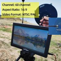 China Hawkeye Captain X 10.2 Inch 1024*600 Plastic FPV Monitor DVR 5.8G Dual Receiver 1000 lux for 3S-6S RC FPV Racing Drone for sale