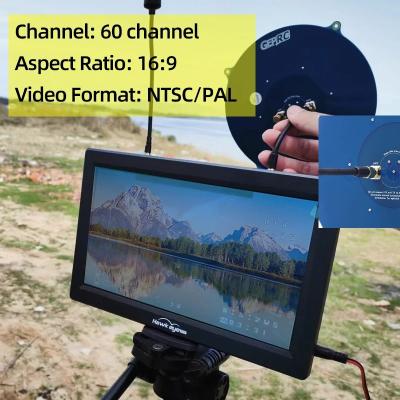 China Hawkeye Captain X 10.2 Inch 1024*600 Plastic FPV Monitor DVR 5.8G Dual Receiver 1000 lux for 3S-6S RC FPV Racing Drone for sale