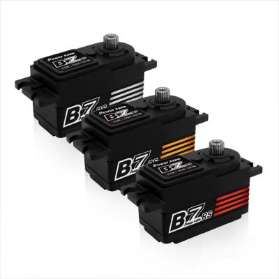 China PowerHD B7-RS brushless servo motor with a 90-degree angle and 13KG torque  featuring a short-body metal gear weighing 48 grams for sale