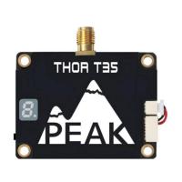 China Video transmitter 3G-4.9G 3W VTX Peakfpv THOR T35 FPV VTX racing drone image transmitterfor FPV Racing drone for sale