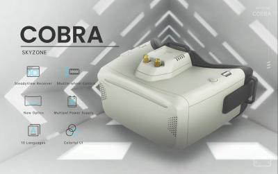 China SKYZONE Cobra X V4 Diversity 5.8ghz 48ch Steadyview Receiver FPV Goggles with DVR for Rc Parts FPV Drone for sale