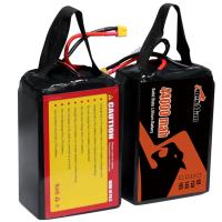 China Solid State Lipo Battery 44000mAh Smart 54ah 6s 12s 18s 24s 47.4V 274wh Agricultural Uav for sale