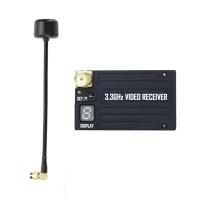 China RUSHFPV 3.3G 4W VRX Image Transmission Receiver 16CH Receiver Kit, Video Glasses Receiver 15dBi for sale