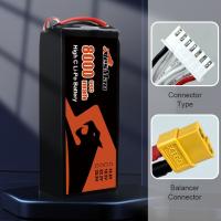 China fpv  drone batteries  6S 22.2V  8000mah 8500mah Lithium Polymer Pack for 5inch 7inch 10inch  FPV RC Drone for sale