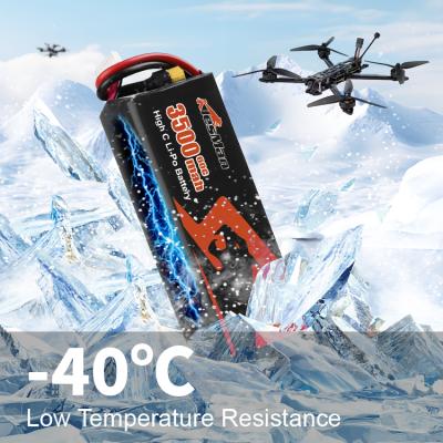 China fpv lipo drone batteries  6S 22.2V 3500mAh  60C Lithium Polymer Pack for  FPV Racing Drone for sale