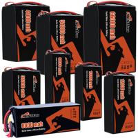 China High Density Drone Battery 24S 10C 20C Large Payload UAV Semi Solid State Battery 6S 7S 12S 14S 18S  44000mah 47000mah 50000mah Agricultural drone batteries for sale