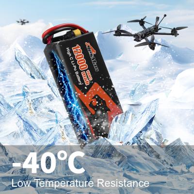 China Lipo Drone Batteries 8Ah 8000mAh 6000mah 10000mah 12000mah 4S 6S 11.1V 14.8V 22.2V 50C  Lithium Polymer  Drone Batteries for sale