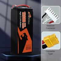 China Lipo Drone Batteries 8Ah 8000mAh 6000mah 10000mah 12000mah 4S 6S 11.1V 14.8V 22.2V 50C  Lithium Polymer  Drone Batteries for sale