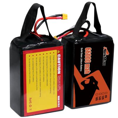 China Solid State Drone Batteries QS8-S 66000mah 6S Semi Solid State 3.95V NMC Lithium Ion Battery Pack 12s-24s UAV 1000 Cycles -40-70 Quick for sale