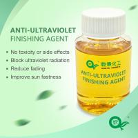 China Anti UV Finishing Textile Agents For Wool Polyester Textile UV Resistant Treatment Agent for sale