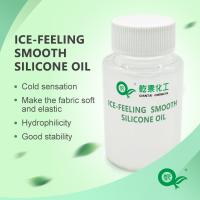 China Ice Cold Feel Textile Additive, Smooth Silicone Oil, Endows Fabrics With A Smooth And Crisp Feel, Improves Overall Fabric Flexibility, And Textile Feel Treatment Agent for sale