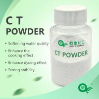 China Dye Auxiliaries Softener C T White Powder Washing Water, Textile Auxiliaries, Hard Water Treatment, Metal Ion Chelating Agents To Improve Color Fastness for sale